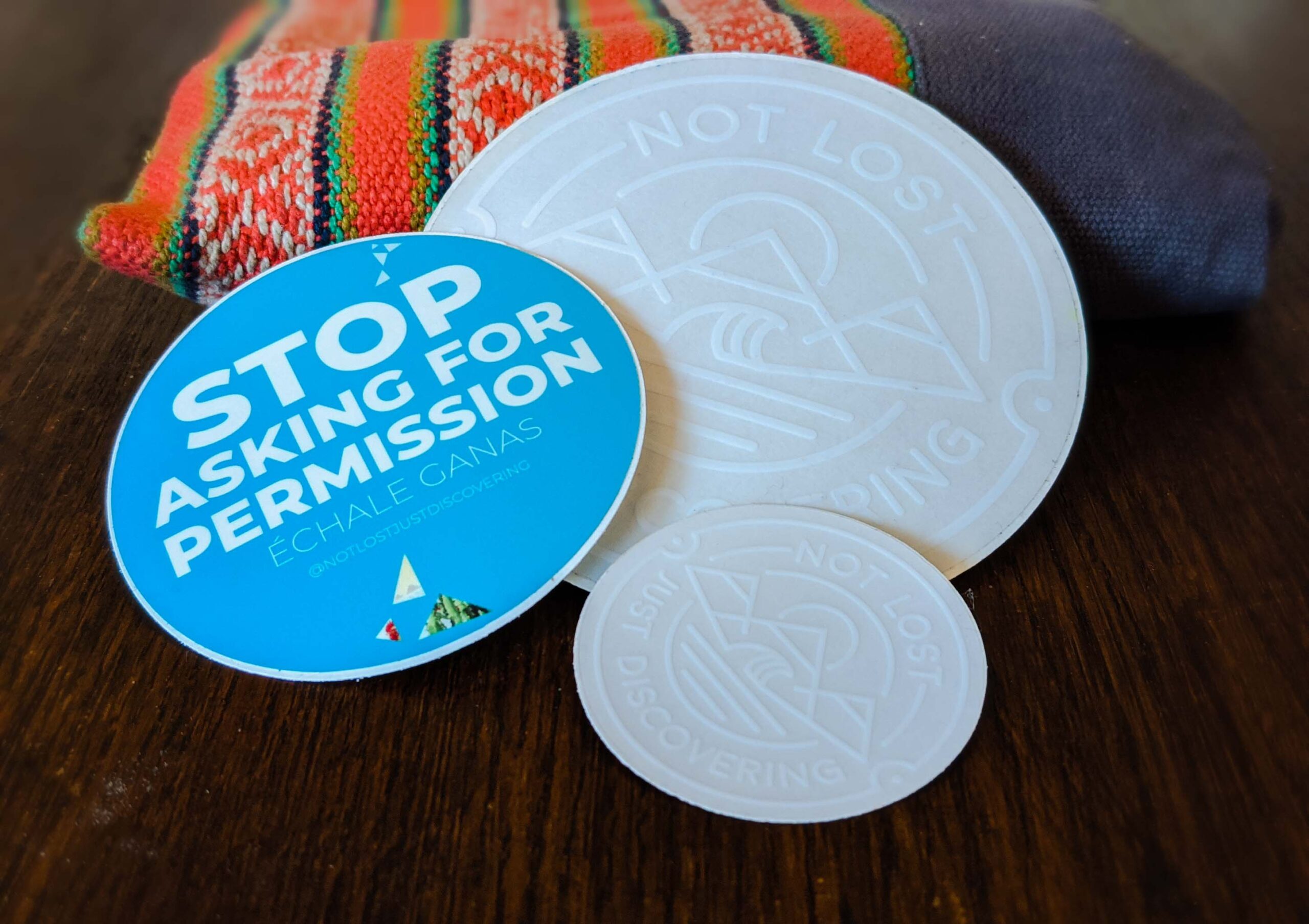 Sticker Bundle - Not Lost, Just Discovering